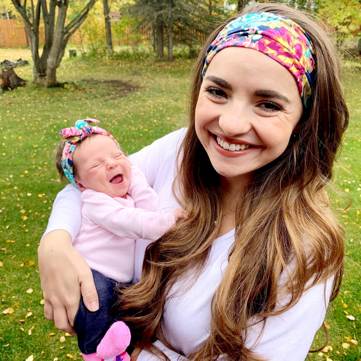 "Bright Floral" Headband | HappyAK