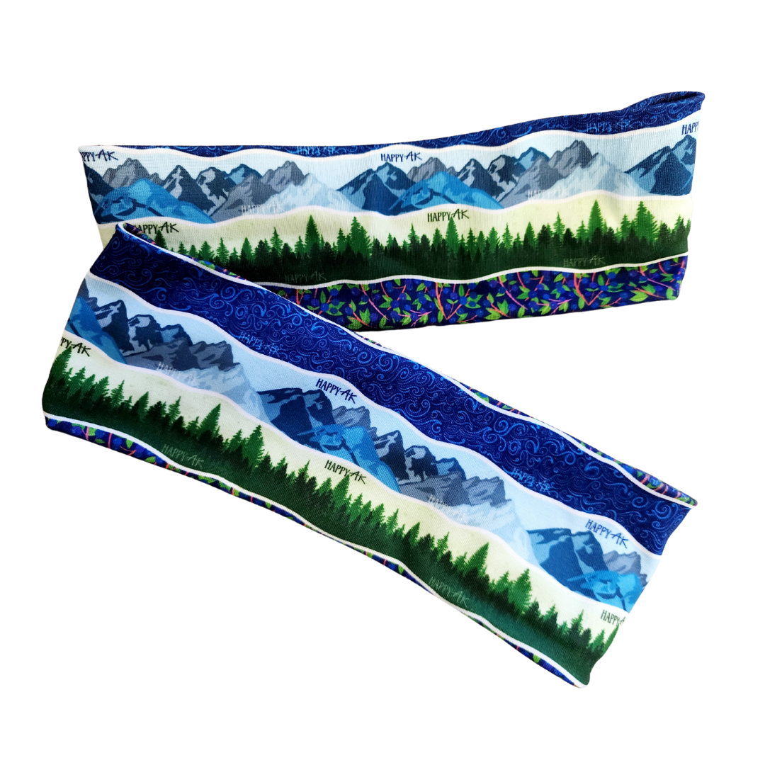 Alaska Landscape Headband | HappyAK