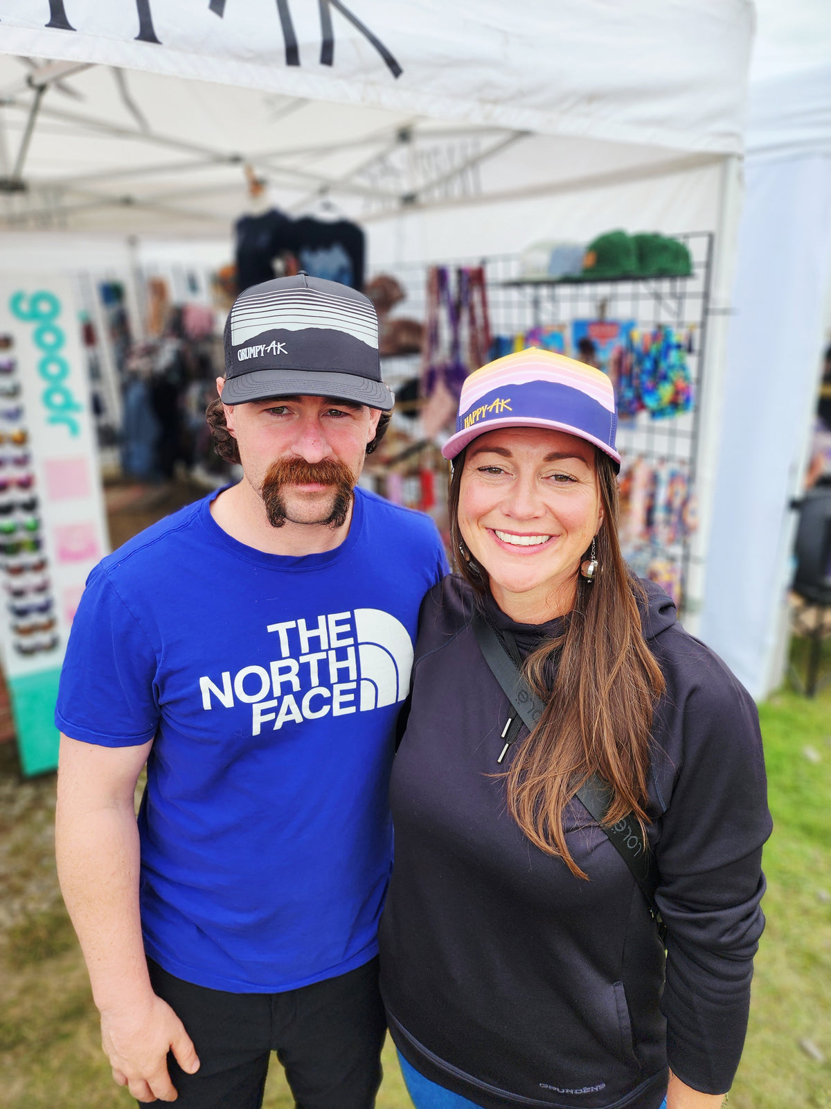 Sleeping Lady "Grumpy" & "Happy" AK Hats | HappyAK