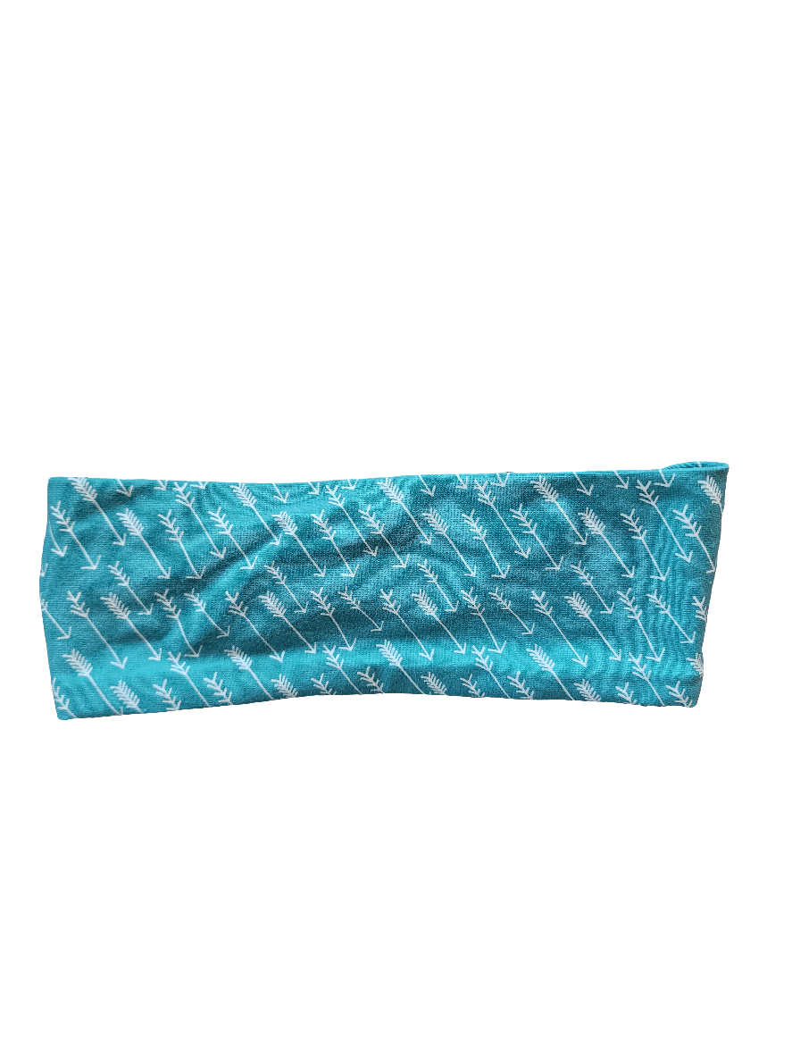 "Teal Arrows" Headband | HappyAK