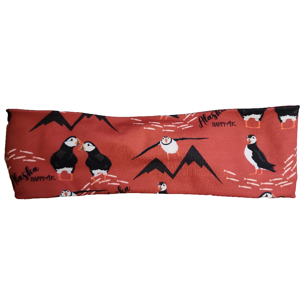 "Mountain Puffin" Headbands | HappyAK